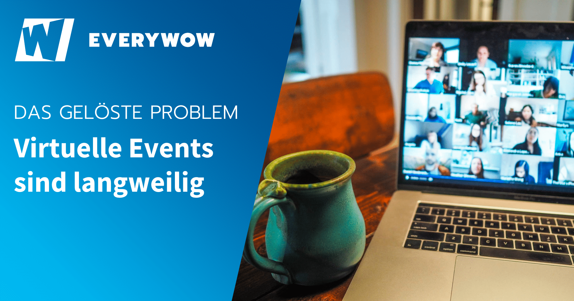 Virtual events do not need to be boring