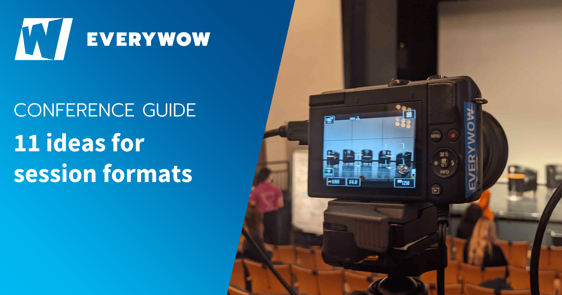 11 ideas for session formats for conferences (2023)