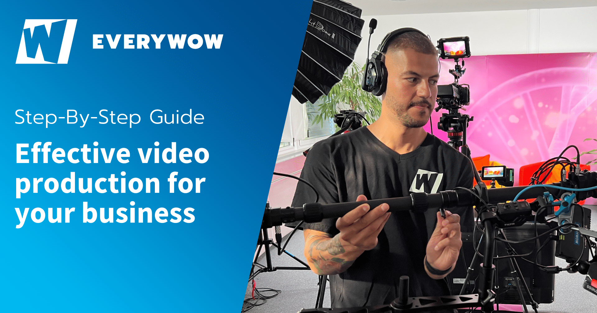 Step-By-Step: Video production for businesses