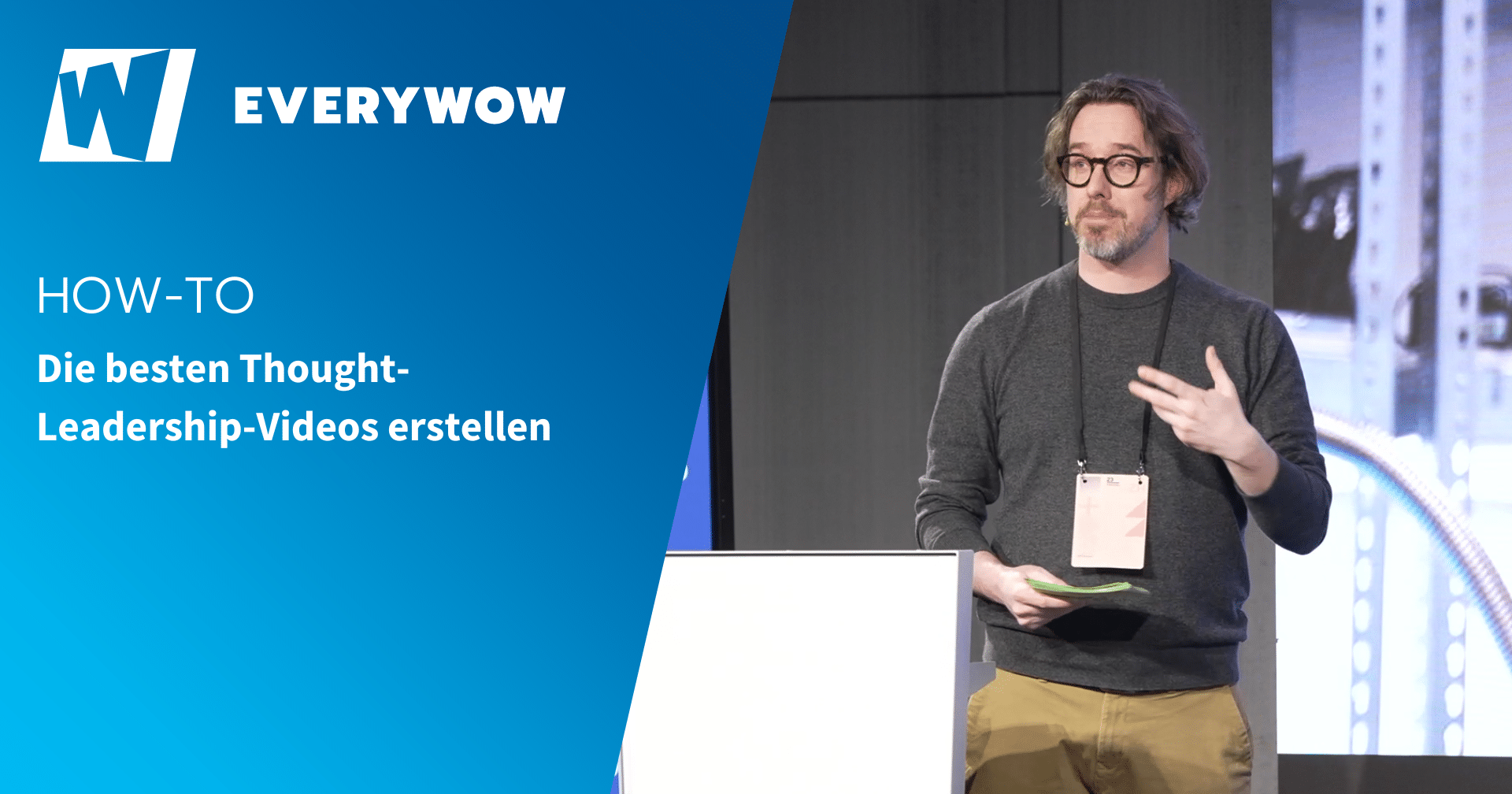 Die besten Thought-Leadership-Videos erstellen